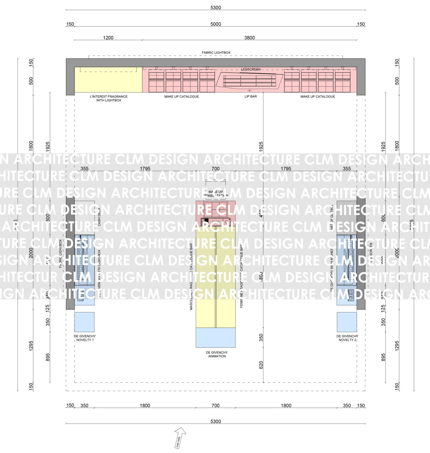 Parfums Givenchy_Pop Up Dubaï – CLM Design Architecture